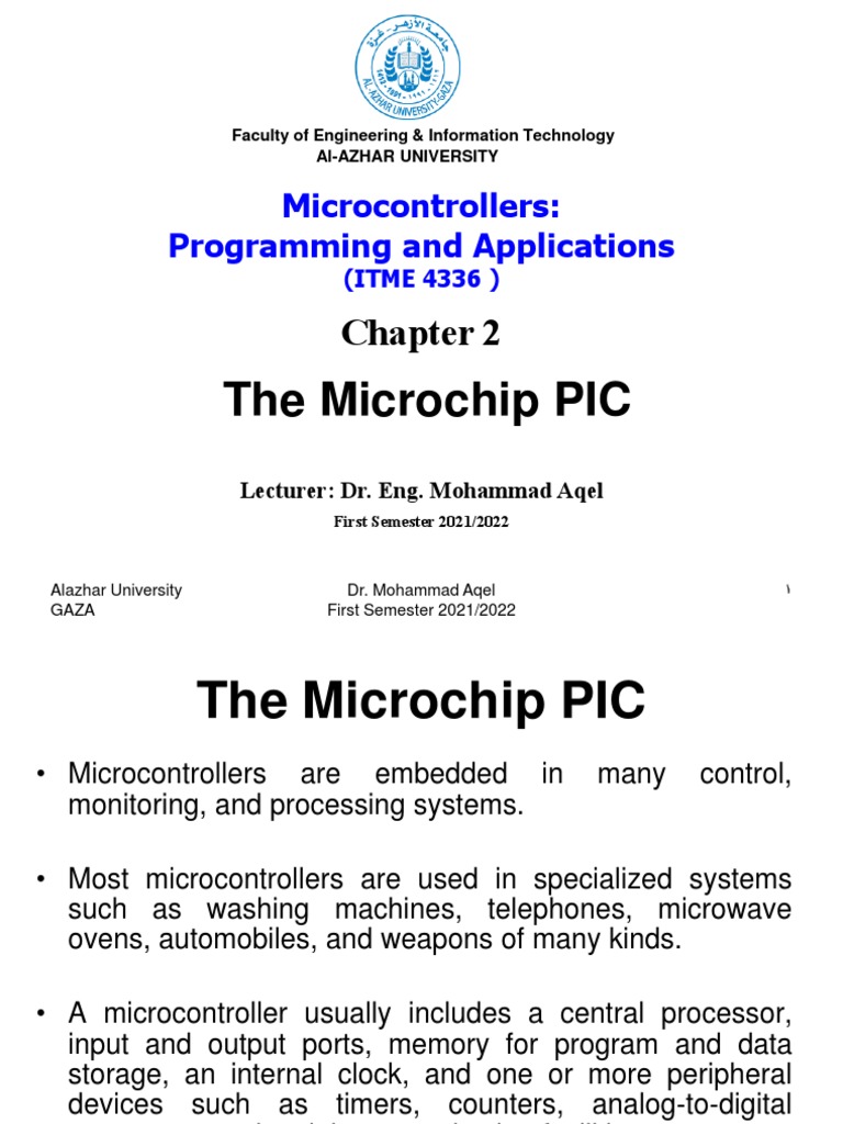 Microcontrollers - Chapter 02 | PDF | Printed Circuit Board ...