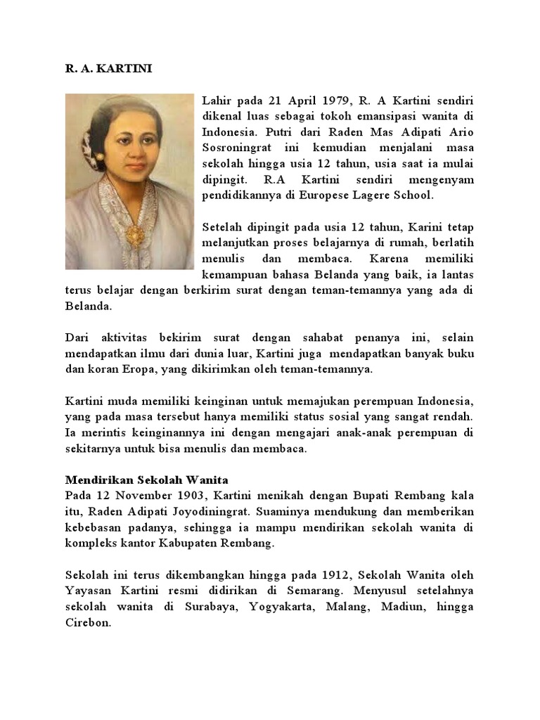 R. A. Kartini | PDF