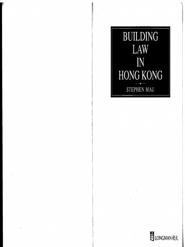 Building Law Stephen Mau 1996 | PDF | Tort | Employment