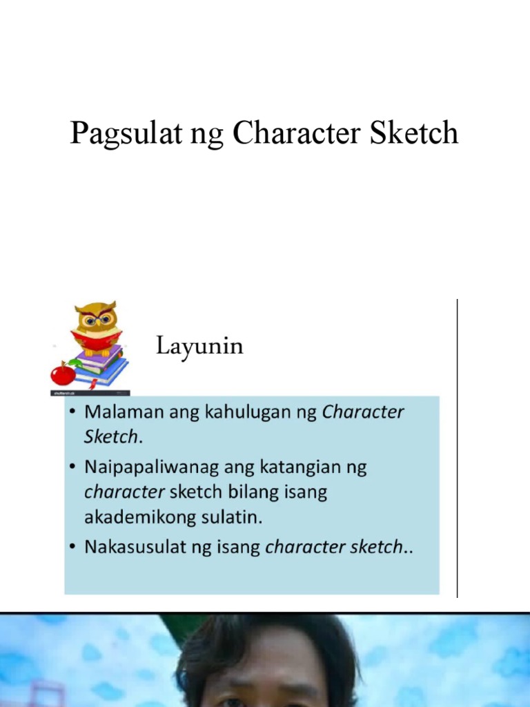 Pagsulat NG Character Sketch | PDF