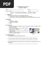 Scince3-Q1W1-properties of Matter | PDF | Weight | Mass