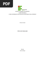 Modelo TCC 1 | PDF