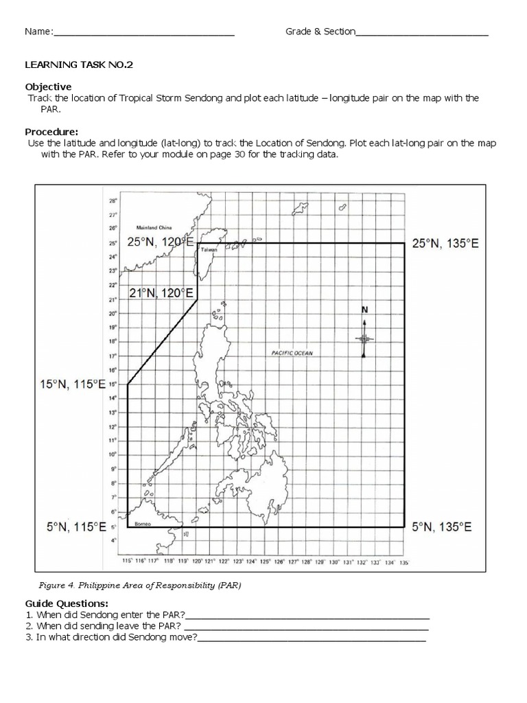 Learning Task No.2 Objective Track The Location of Tropical Storm ...