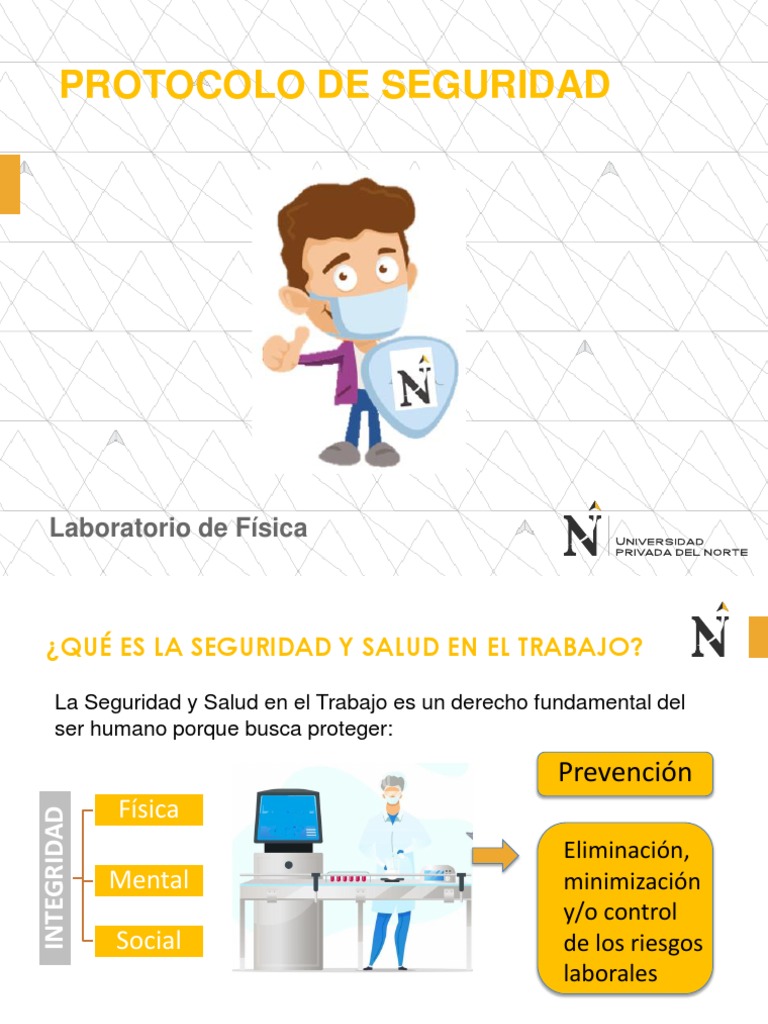 Capacitacion Seguridad Lab de Física ESTUDIANTES | PDF | Laboratorios