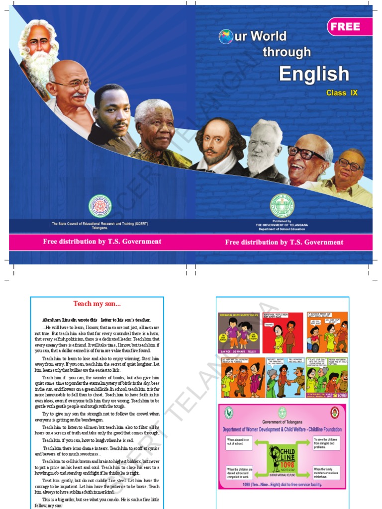 CBSE 9th English Text Book | PDF | Grammatical Tense