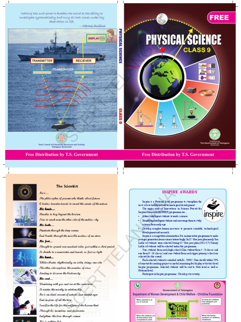 Physical Science Text Book 9th Class | PDF | Liquids | Science