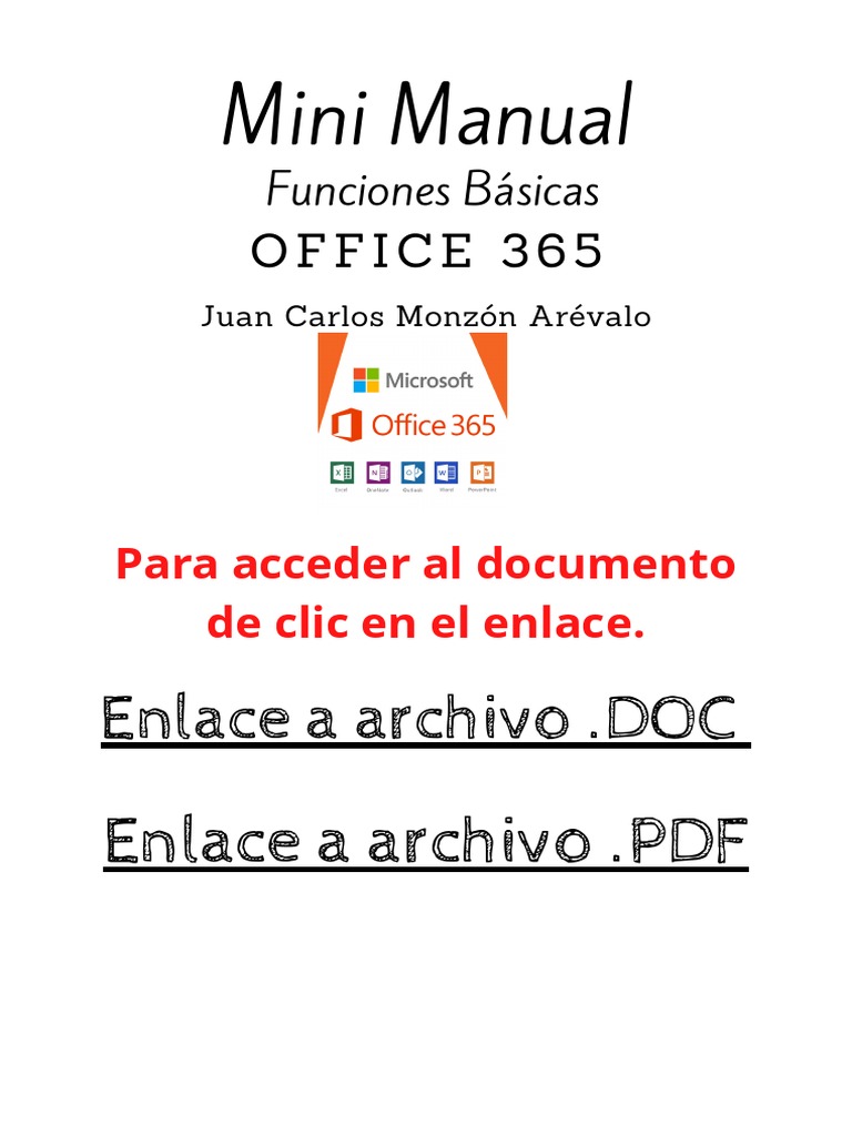 MINI MANUAL OFFIce 365 | PDF