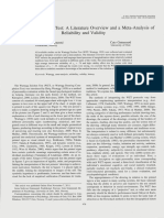 Wartegg Test Drawing Instructions | PDF