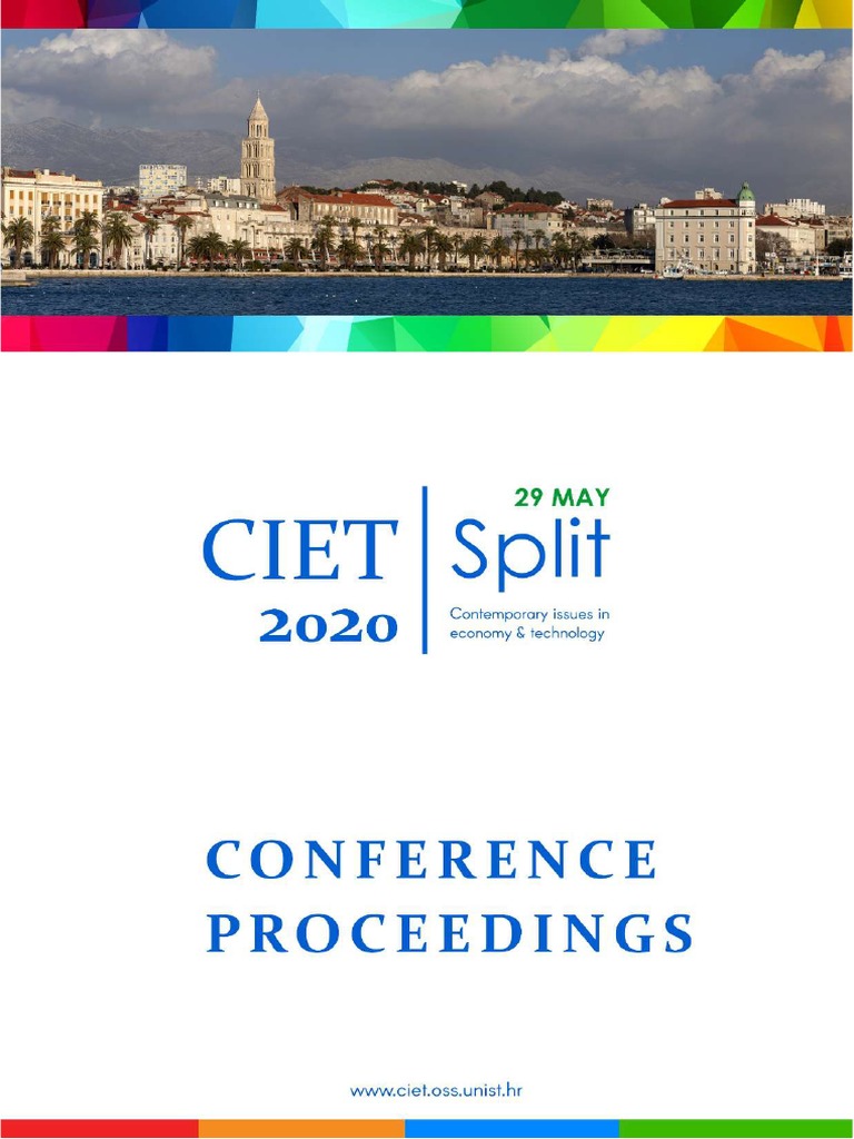 CIET Conference Proceedings 2020 Web | PDF | Dividend | Stocks
