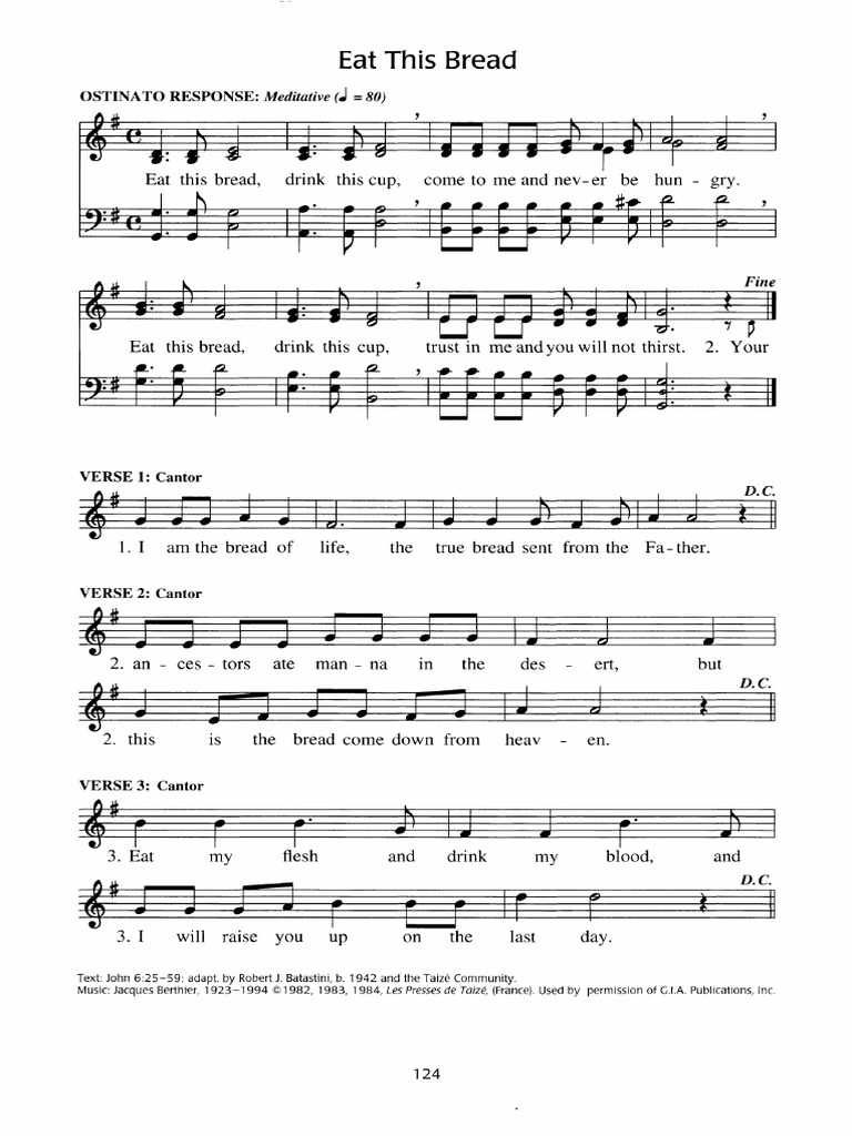 Eat This Bread | PDF