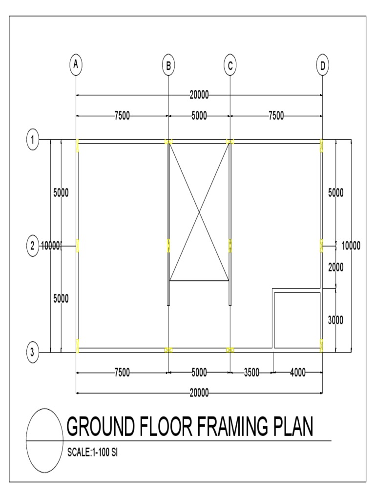 Ground Floor Framing Plan | PDF