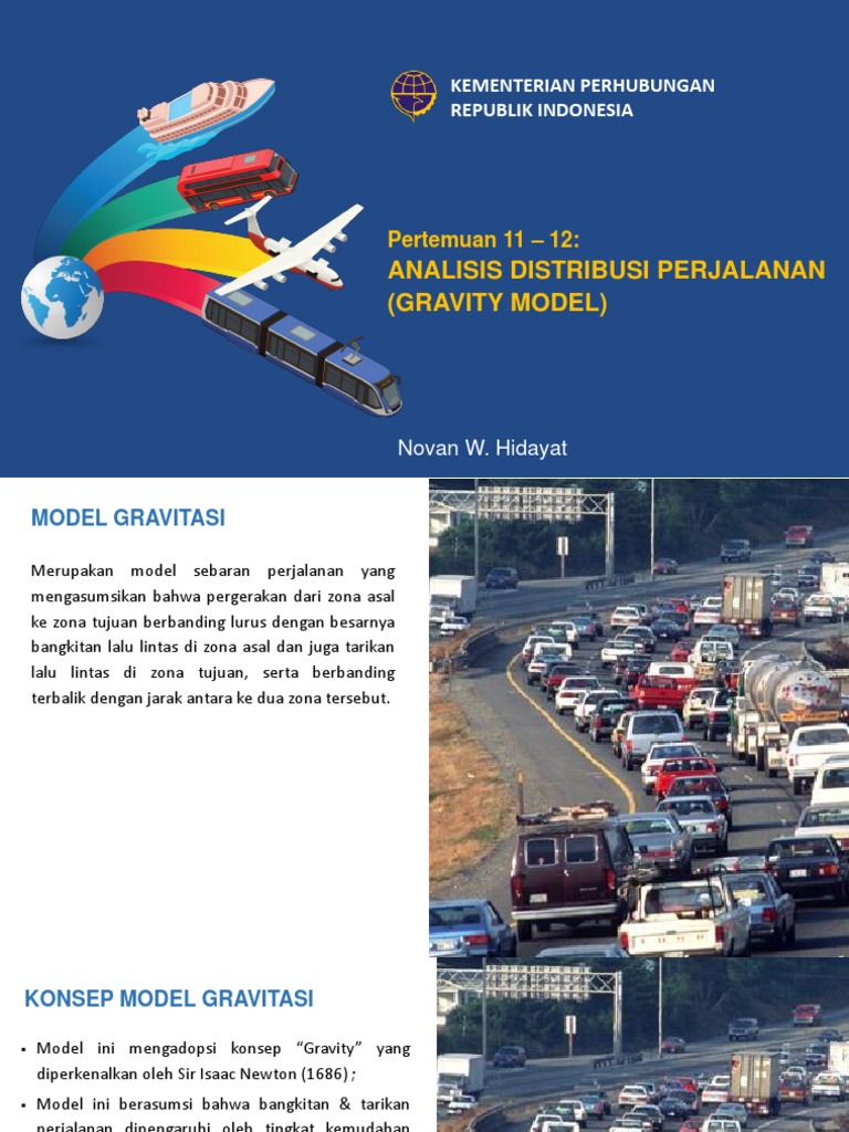 Pertemuan 11-12 Gravity Model | PDF