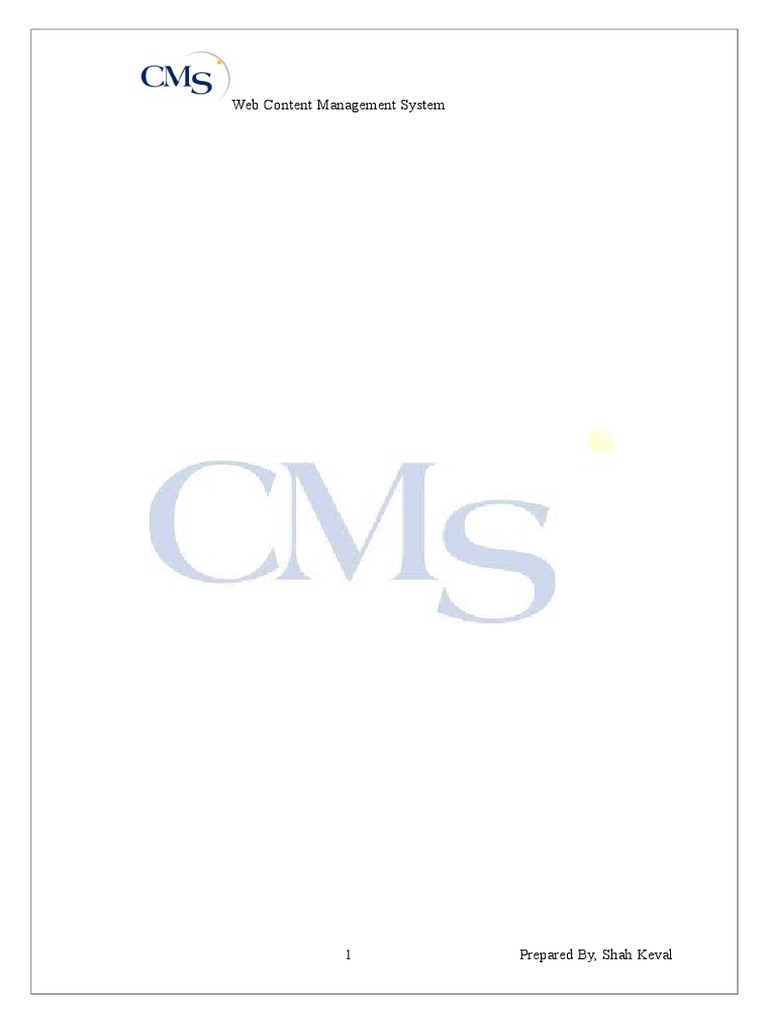 Web Content Management System | PDF | Software Testing | Apache Http Server