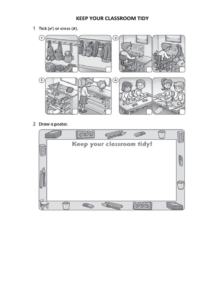 Keep Your Classroom Tidy | PDF