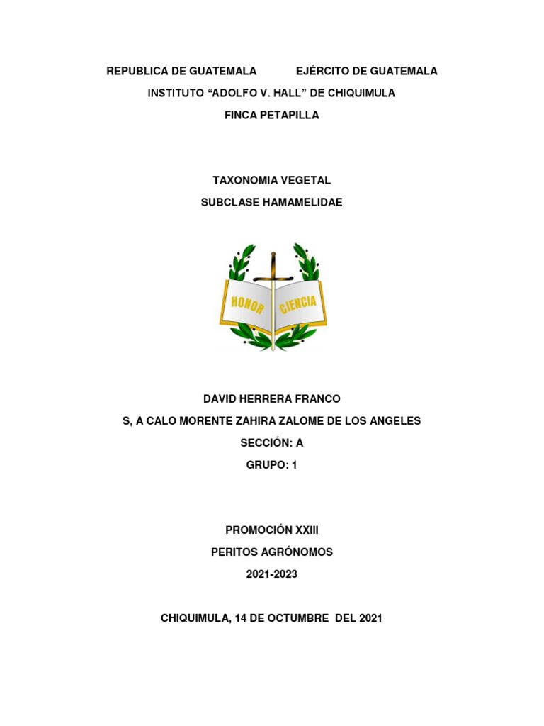 Hamamelidae TAXONOMIA VEGETAL | PDF | Ficus | Flores