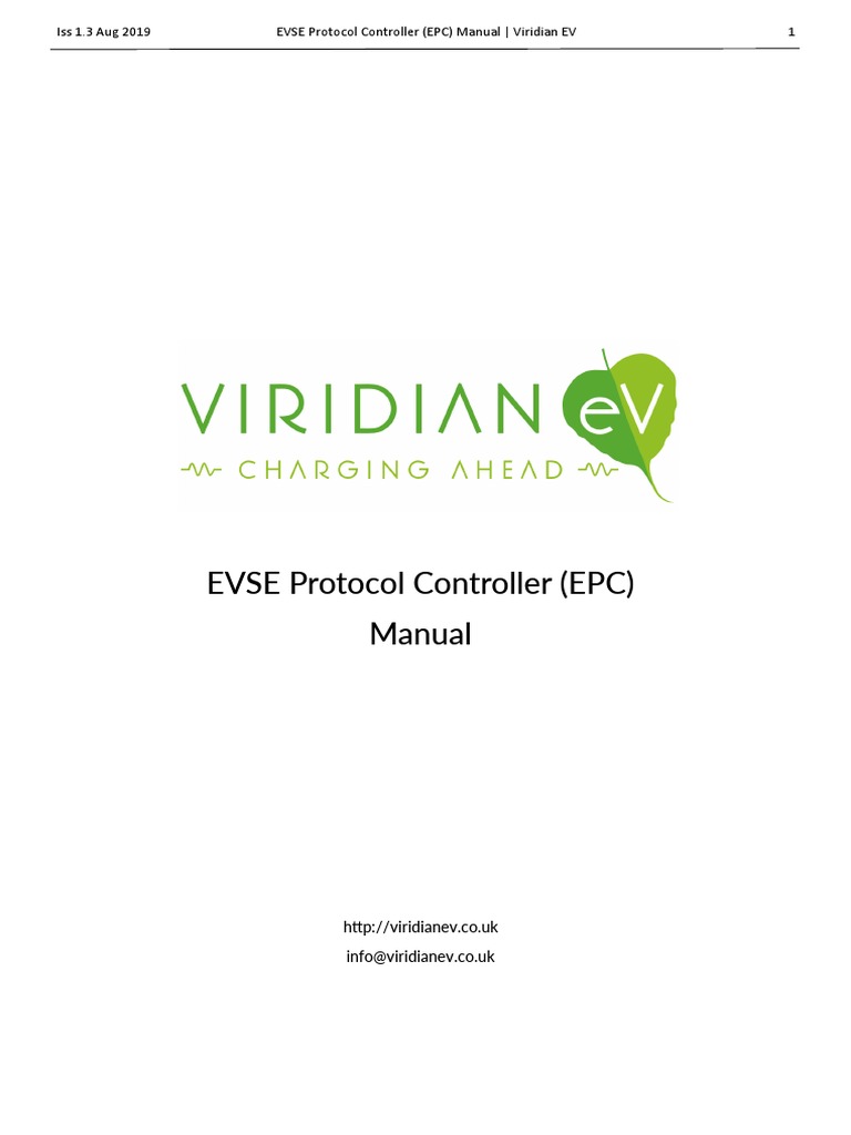 EVSE Protocol Controller Manual | PDF | Relay | Fuse (Electrical)