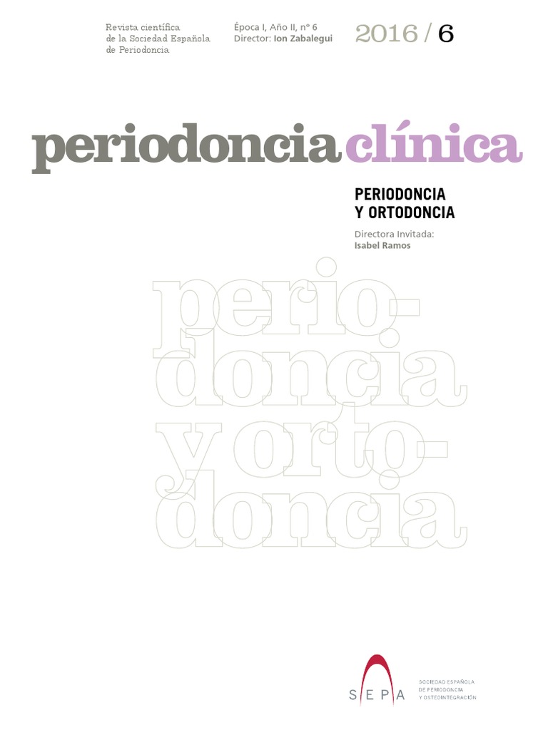 Articulo Perio. | PDF | Ortodoncia | Dentadura postiza