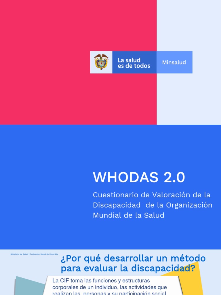5 Who Das 2.0 | PDF | Invalidez | Mente