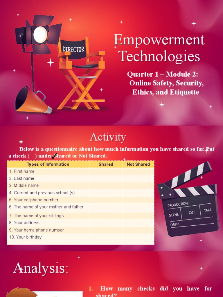 Empowerment Technologies Module 2 | PDF | Malware | Phishing Empowerment Technologies Module 2 | PDF | Malware | Phishing