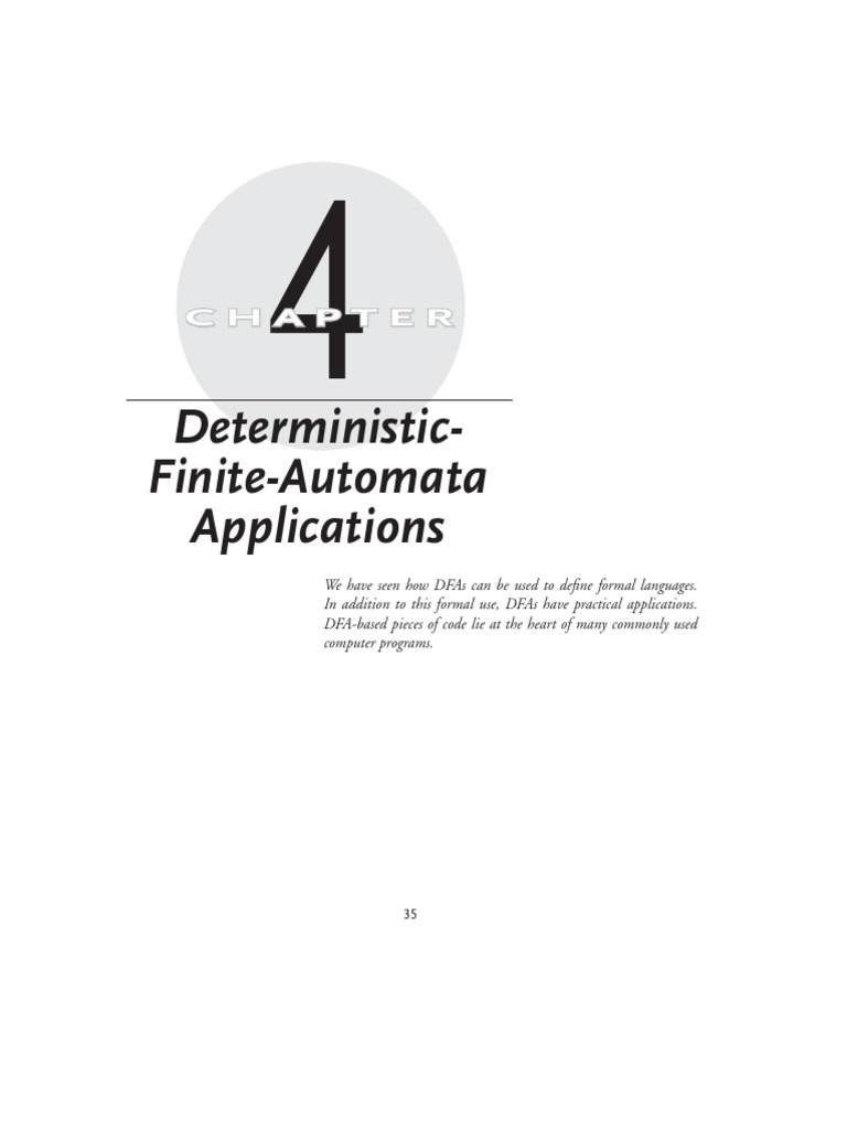Application of Dfa | PDF | String (Computer Science) | C (Programming Language)
