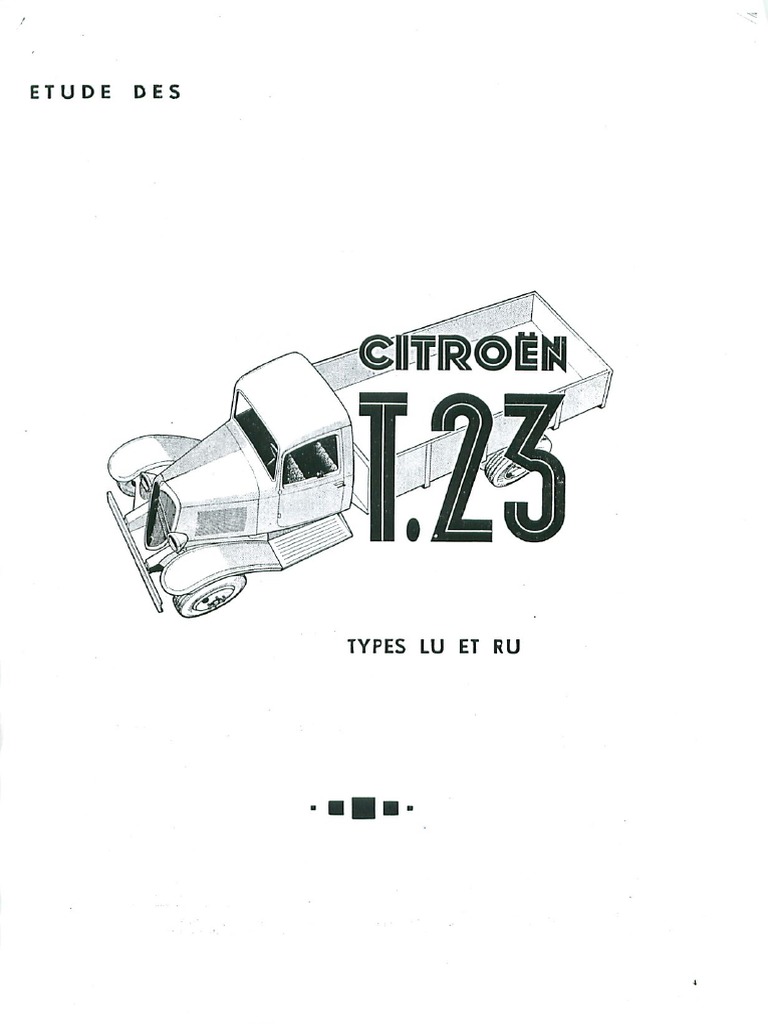RTA Citroen T23 | PDF