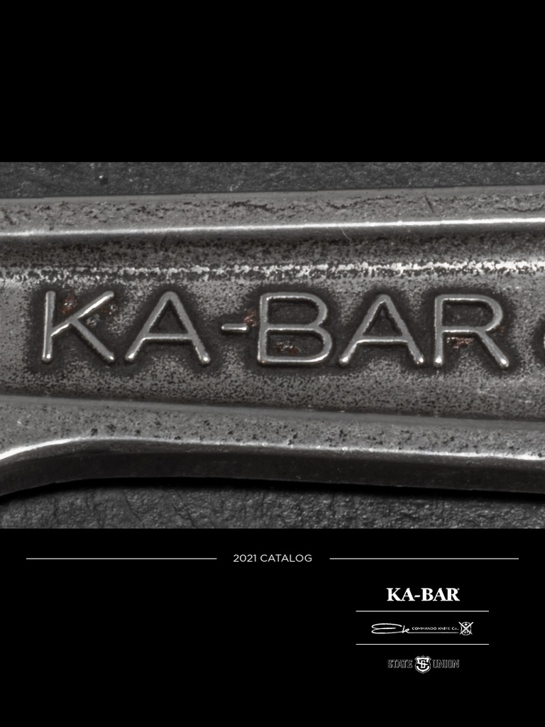 KA-BAR Catalog (2021) | PDF | Knife | Blade