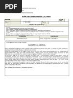 Comprension Lectora 2° | PDF