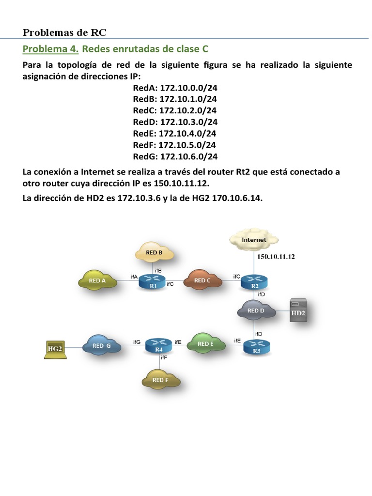 Enrutamiento Estático | PDF | Enrutador (Computación) | Dirección IP