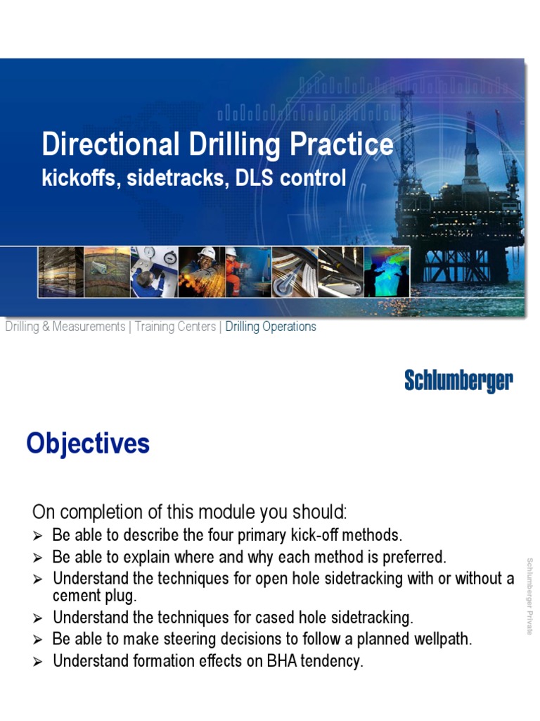 Directional Drilling Techniques Guide | PDF | Casing (Borehole) | Shear ...