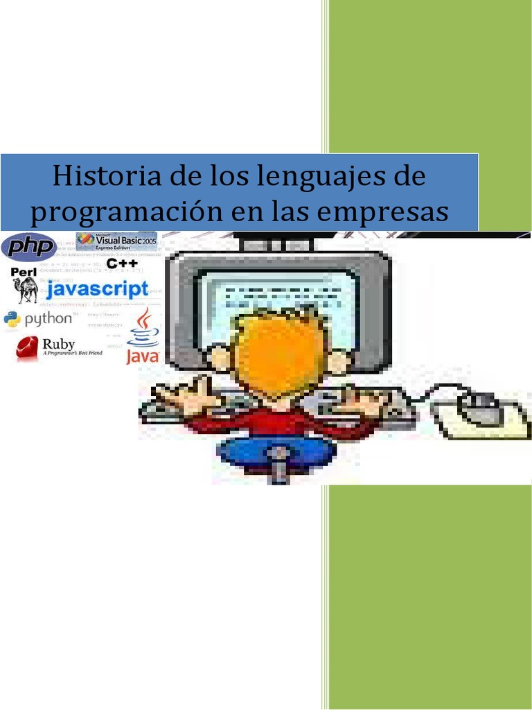Historia de Los Lenguajes de Programación en Las Empresas | PDF ...
