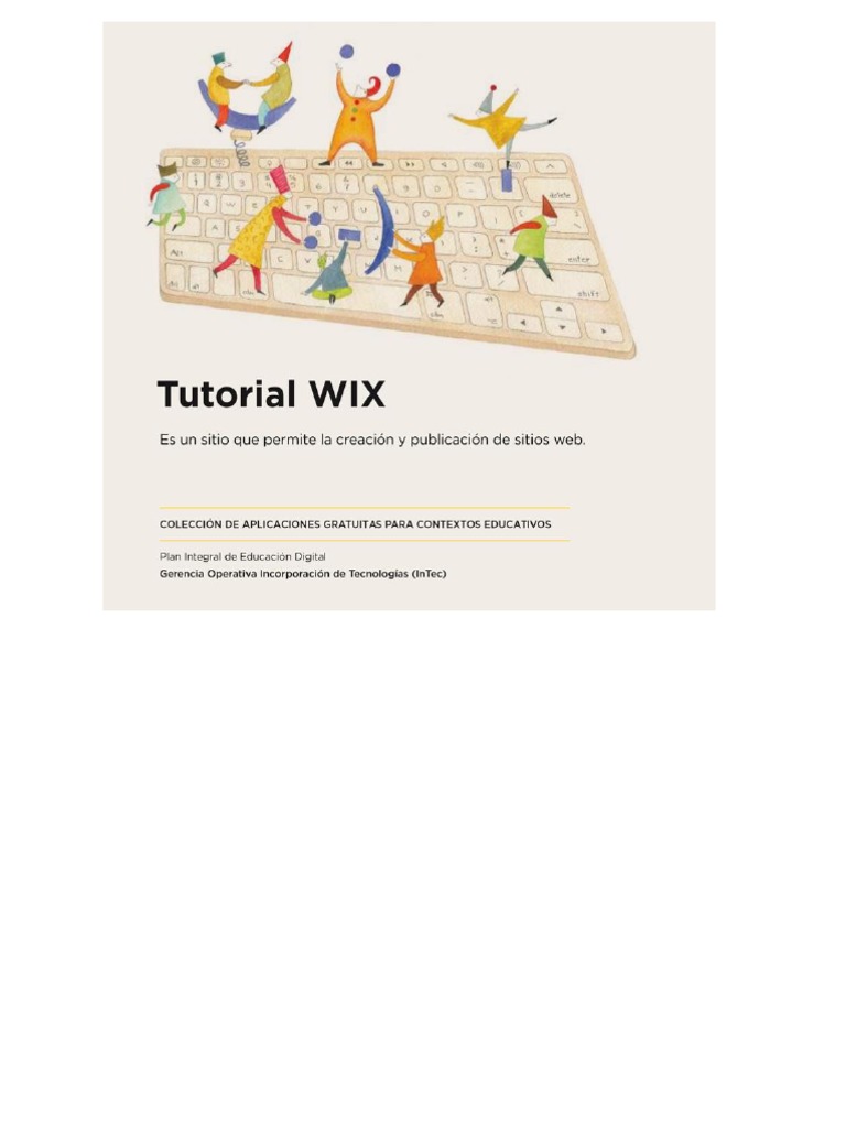 Tutorial-WIX - Diseño Web | PDF | Ventana (informática) | Red mundial