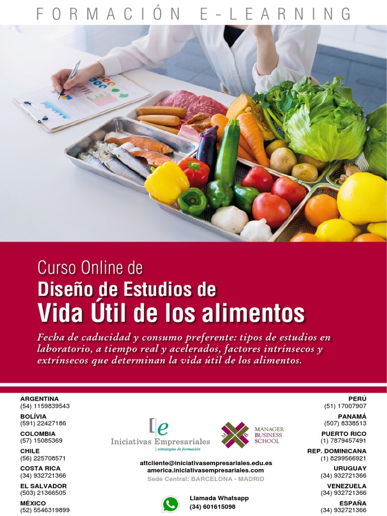 Estudios Vida Util Alimentos | PDF | Alimentos | Microorganismo