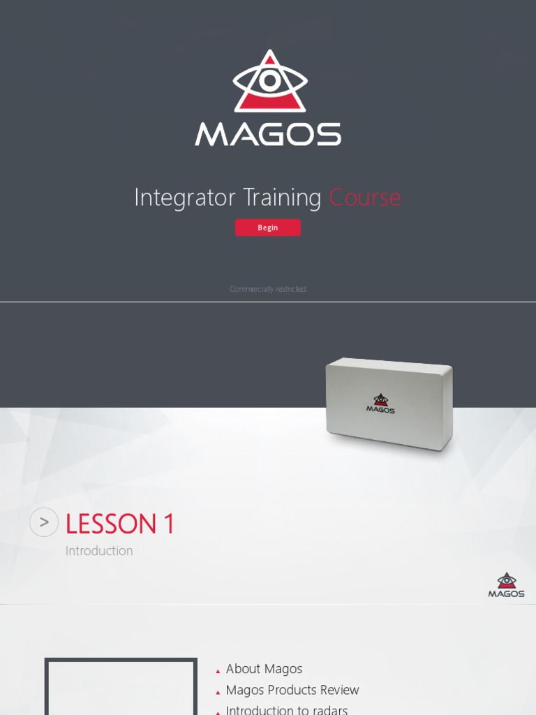 Magos Radar Systems Training Overview | PDF | Radar | Doppler Effect