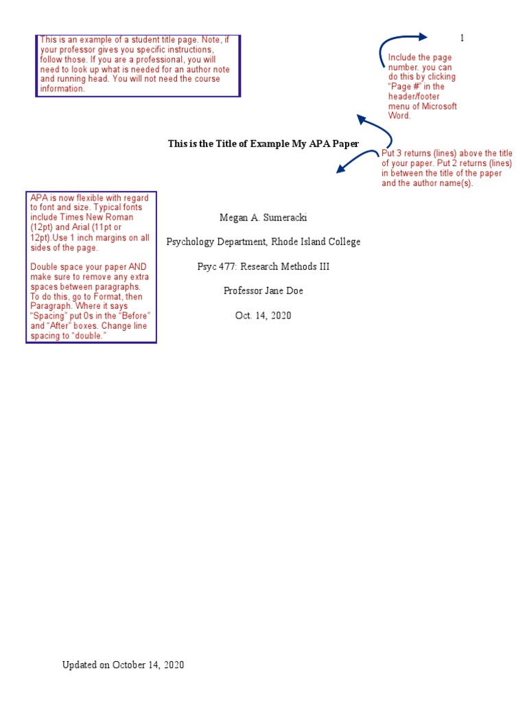 APA 7th Edition Paper With Mult Experiments | PDF | Sun | Stars