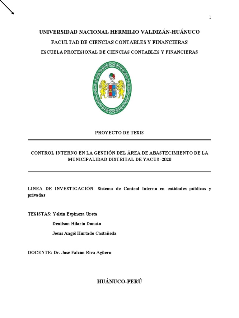 Avance - de - Tesis - Parte 3 Grupal | PDF | Planificación | Evaluación