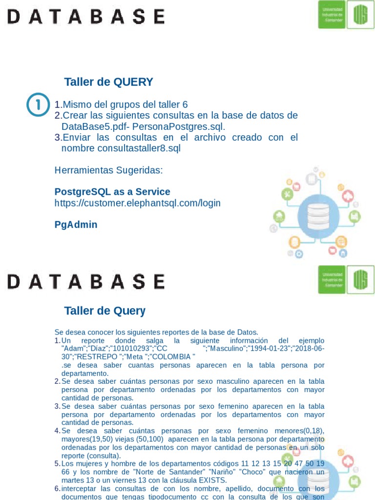 Consultas SQL en PostgreSQL | PDF