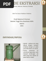 Pemekatan Ekstrak Dan Perhitungan Rendemen | PDF