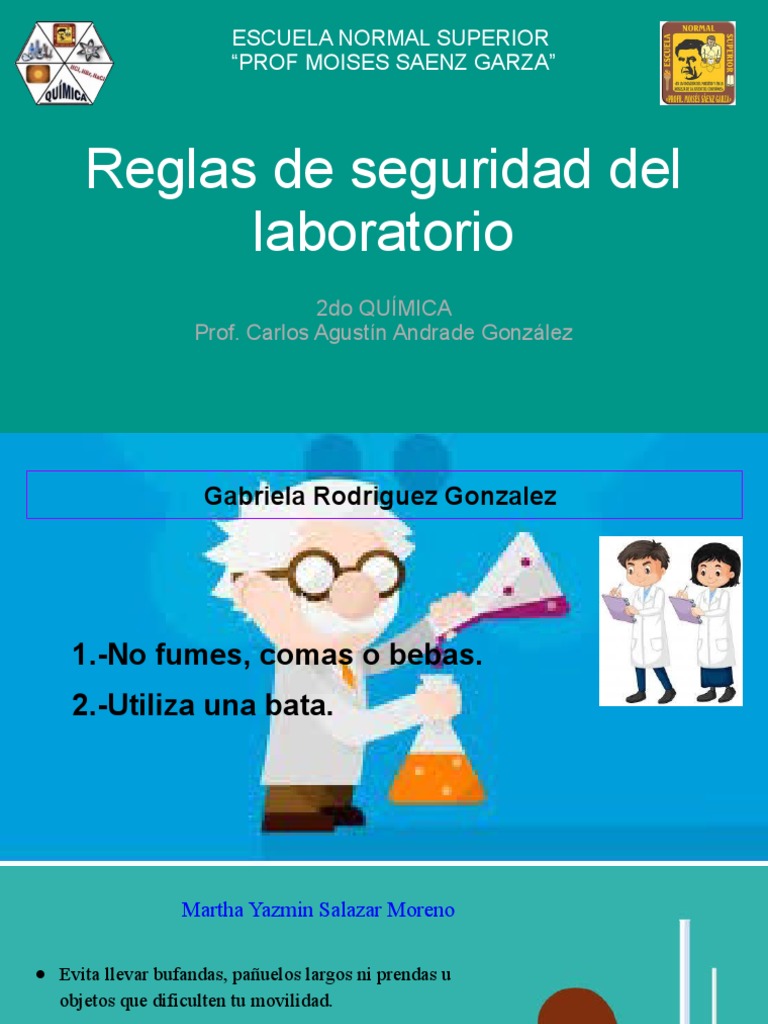 A.1 Reglas de Laboratorio | PDF