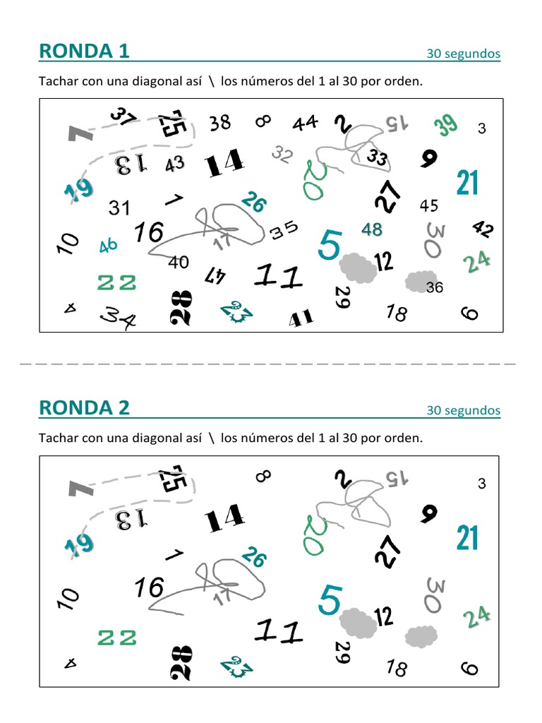 Dinámicas Interactivas de 5S con Números | PDF
