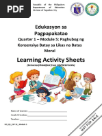 Grade 6 ESP Module 1 Final | PDF