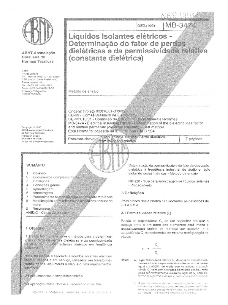 NBR 12133 | PDF