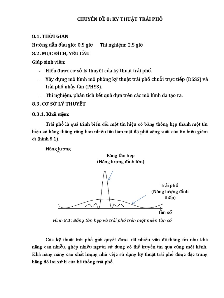 Lab 8 - Spread Spectrum | PDF