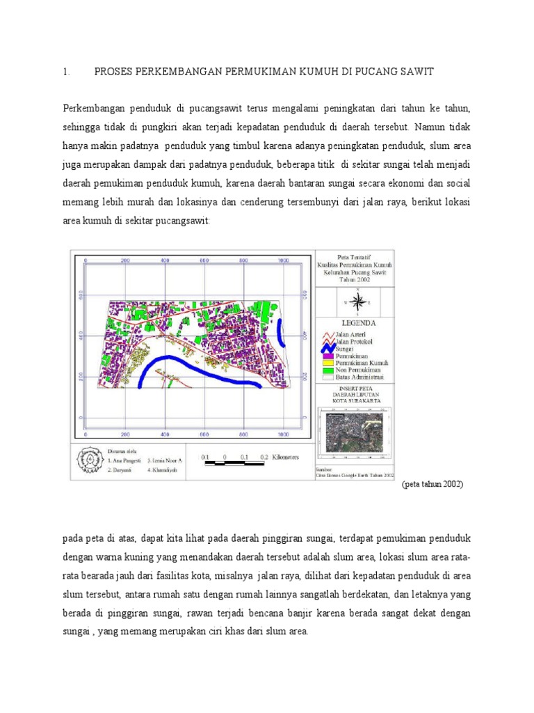 Proses Perkembangan Permukiman Kumuh Di Pucang Sawit | PDF | Ilmu Sosial