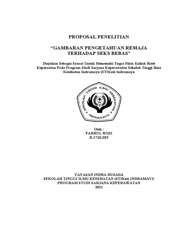 Remaja Proposal Pak Heri Bab2-Bab4 | PDF