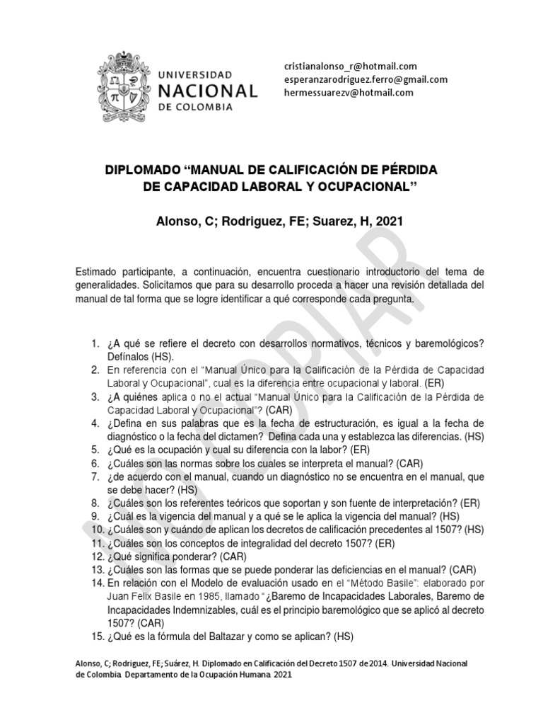 Taller de Generalidades T1 y T2 - 2021 | PDF