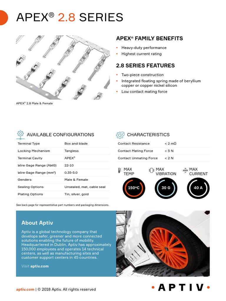 APEX Terminals 2.8 Series A4 Web | PDF | Electrical Engineering ...