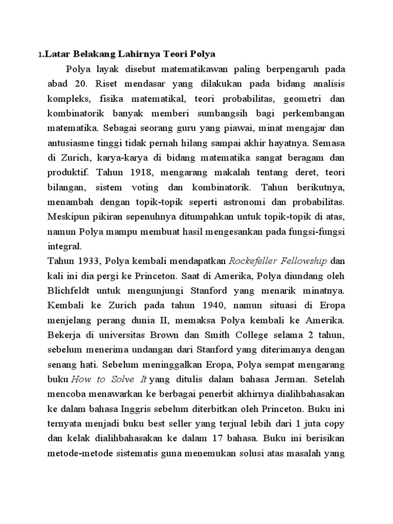 Polya | PDF