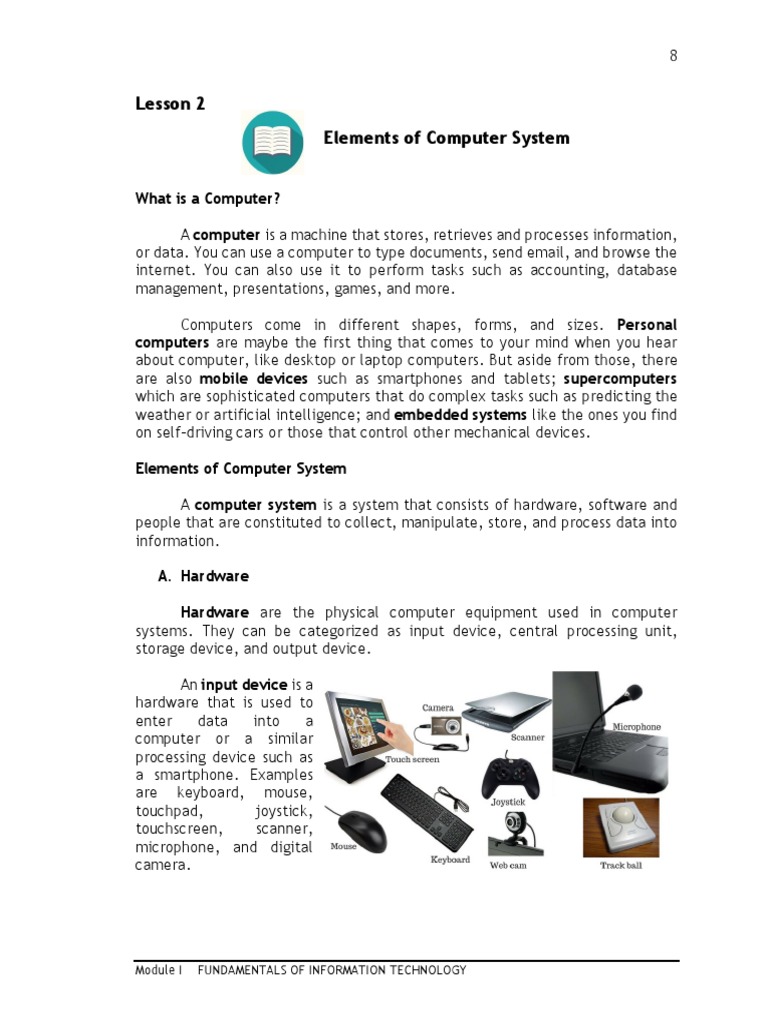 Module 1 Lesson 2 Pdf Computer Data Storage Computer Hardware 0145