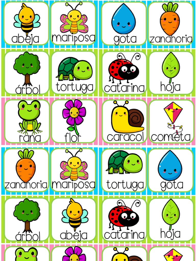 .Bingo de La Naturaleza | PDF