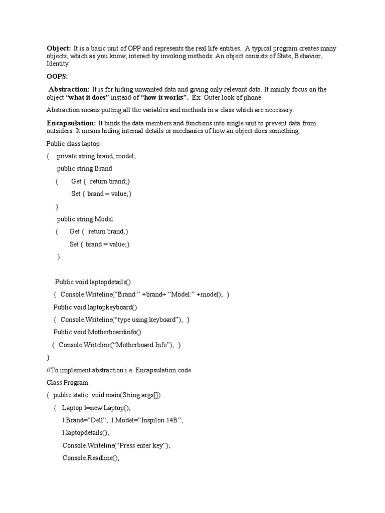 Object:: Oops | PDF | Programming | Constructor (Object Oriented Programming)